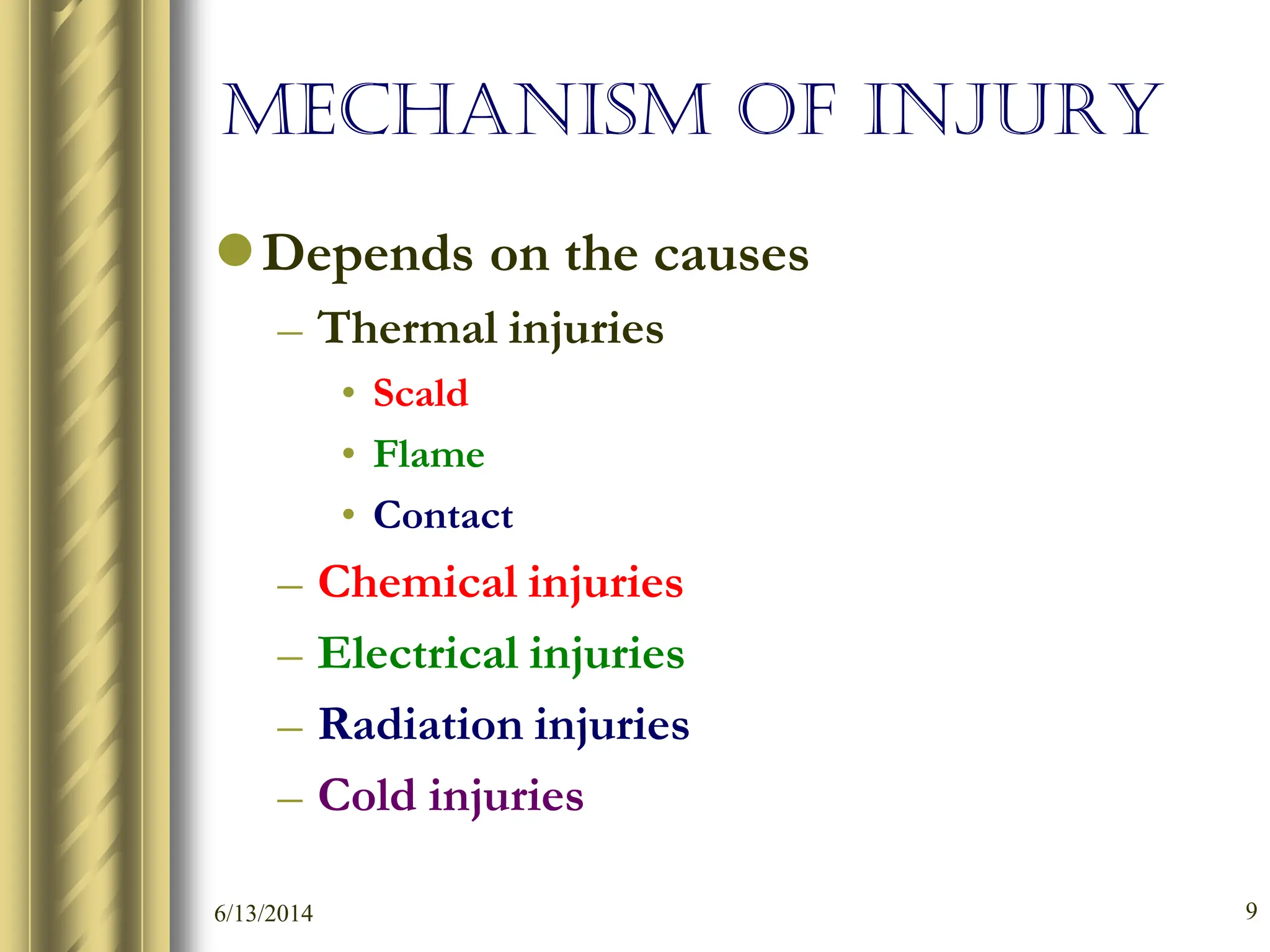 Burn Injury and introduction & physiology | PDF