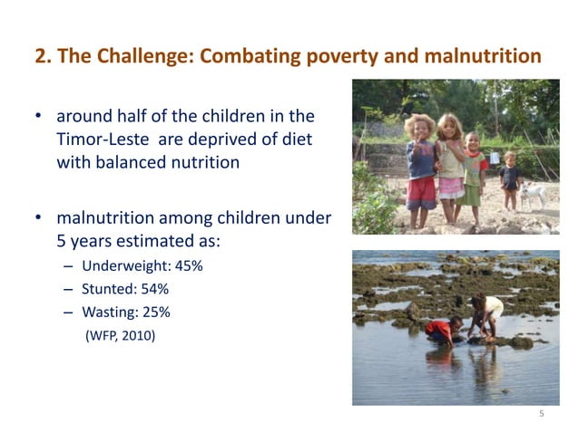 Aquaculture for food and nutrition security in Timor-Leste: Challenges and opportunities | PPT