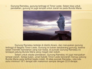 mengenal negaraTimor Leste | PPTX