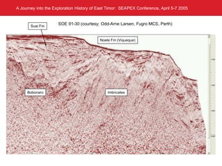 Timor-Leste (East Timor) exploration history - Seapex 2005 - by Chris ...