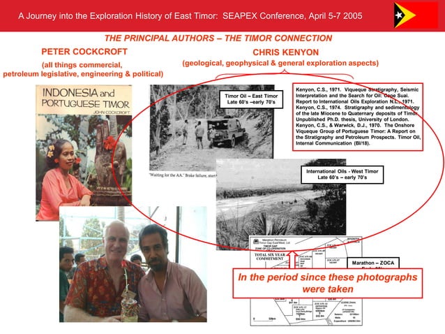 Timor-Leste (East Timor) exploration history - Seapex 2005 - by Chris ...