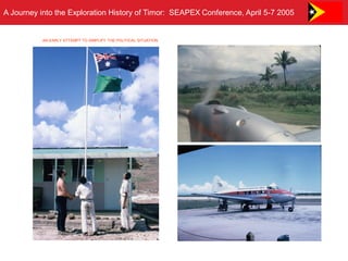 Timor-Leste (East Timor) exploration history - Seapex 2005 - by Chris ...