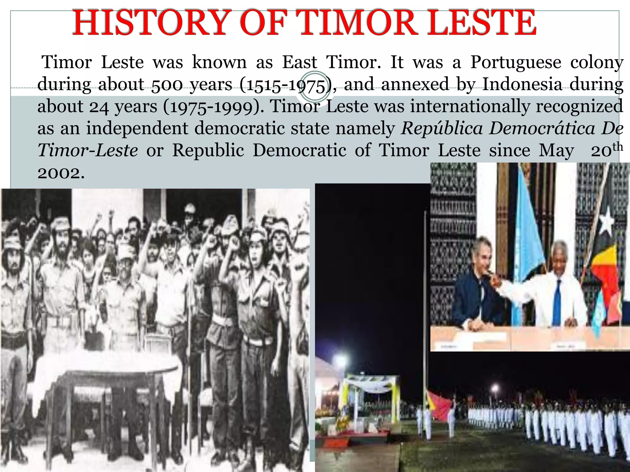 Timor Leste | PDF