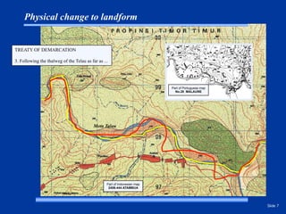 Timor Border Issues 1999 | PPT