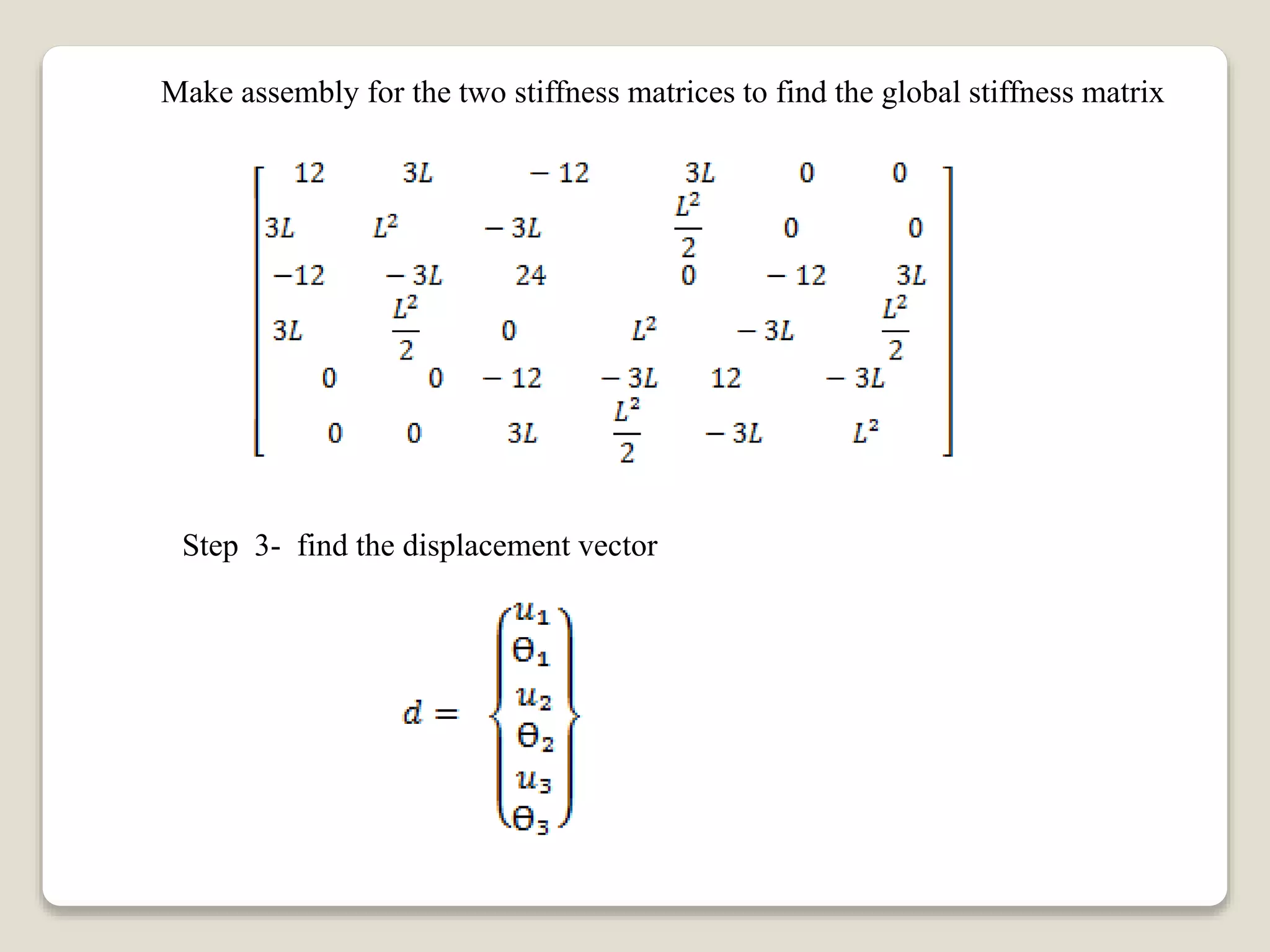 Timoshenko beam-element | PPTX