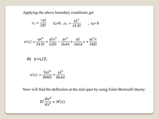 Timoshenko beam-element | PPTX
