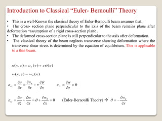 Timoshenko beam-element | PPTX