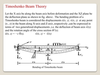 Timoshenko beam-element | PPTX | Physics | Science