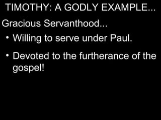 Timothy | PPT