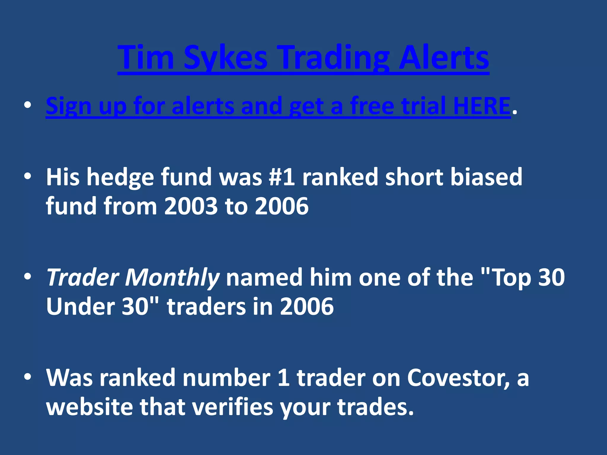 Timothy Sykes Net Worth - Penny Stocks Made Him Filthy Rich | PPTX