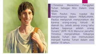 Belajar dari karakter tokoh Timotius .pptx