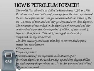 Petroleum | PPTX