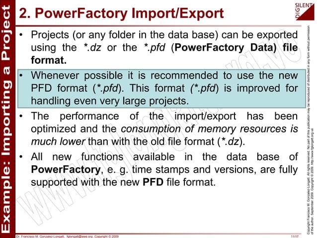 Importing/Exporting a project using DIgSILENT PowerFactory | PDF | Computer Software and ...
