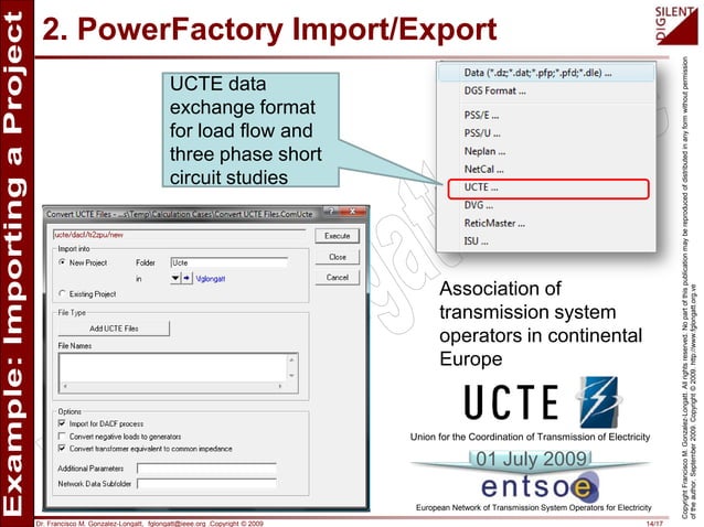 Importing/Exporting a project using DIgSILENT PowerFactory | PDF | Computer Software and ...