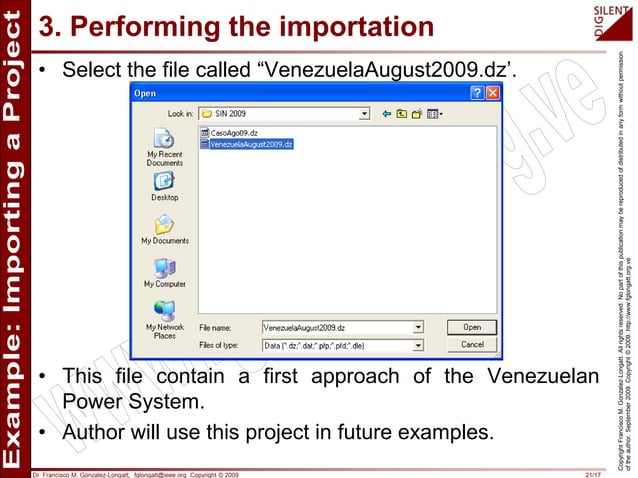 Importing/Exporting a project using DIgSILENT PowerFactory | PDF | Computer Software and ...