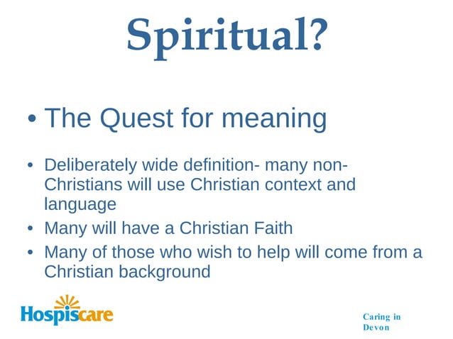 Spiritual causes of physical pain | PPT