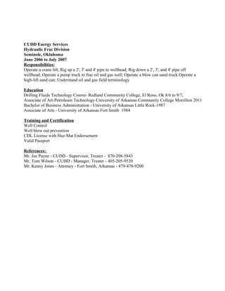 Tim resume 4 | PDF