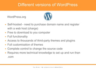 Introduction to WordPress | PPT
