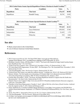 Tim Scott wikipedia (highlighted) | PDF