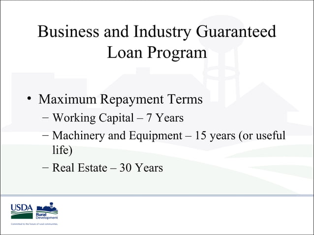 Tim Smith's USDA-RD Presentation | PPT