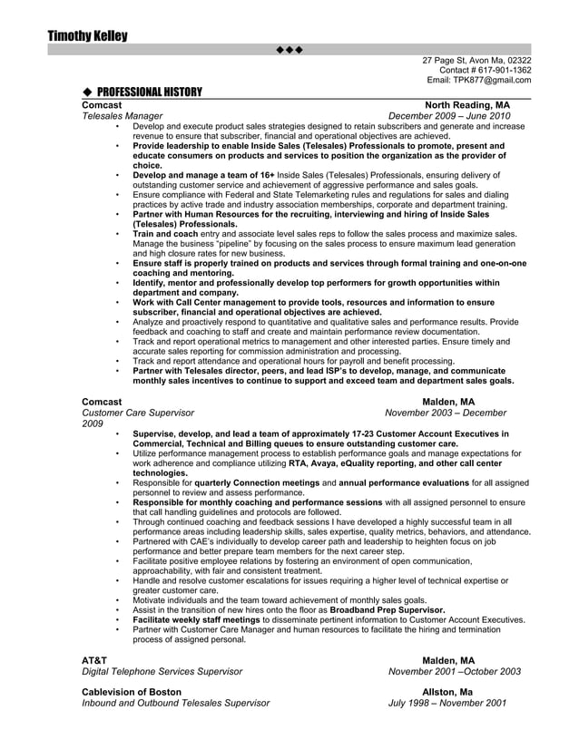 Tim's resume 3 | PDF