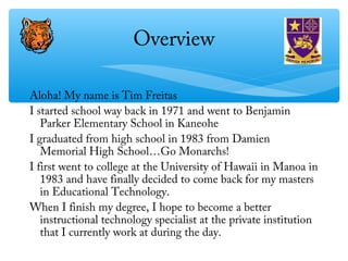 Tims timeline2012 | PPT