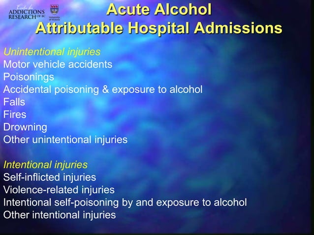 Minimum alcohol price policies in action: A report from Canada | PPT