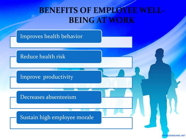 Employees health and well-being PPT by VASUDHA ARORA | PPT