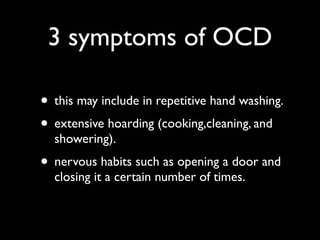 Tim t.a. ocd | PPT
