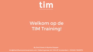TIM Training | PPT
