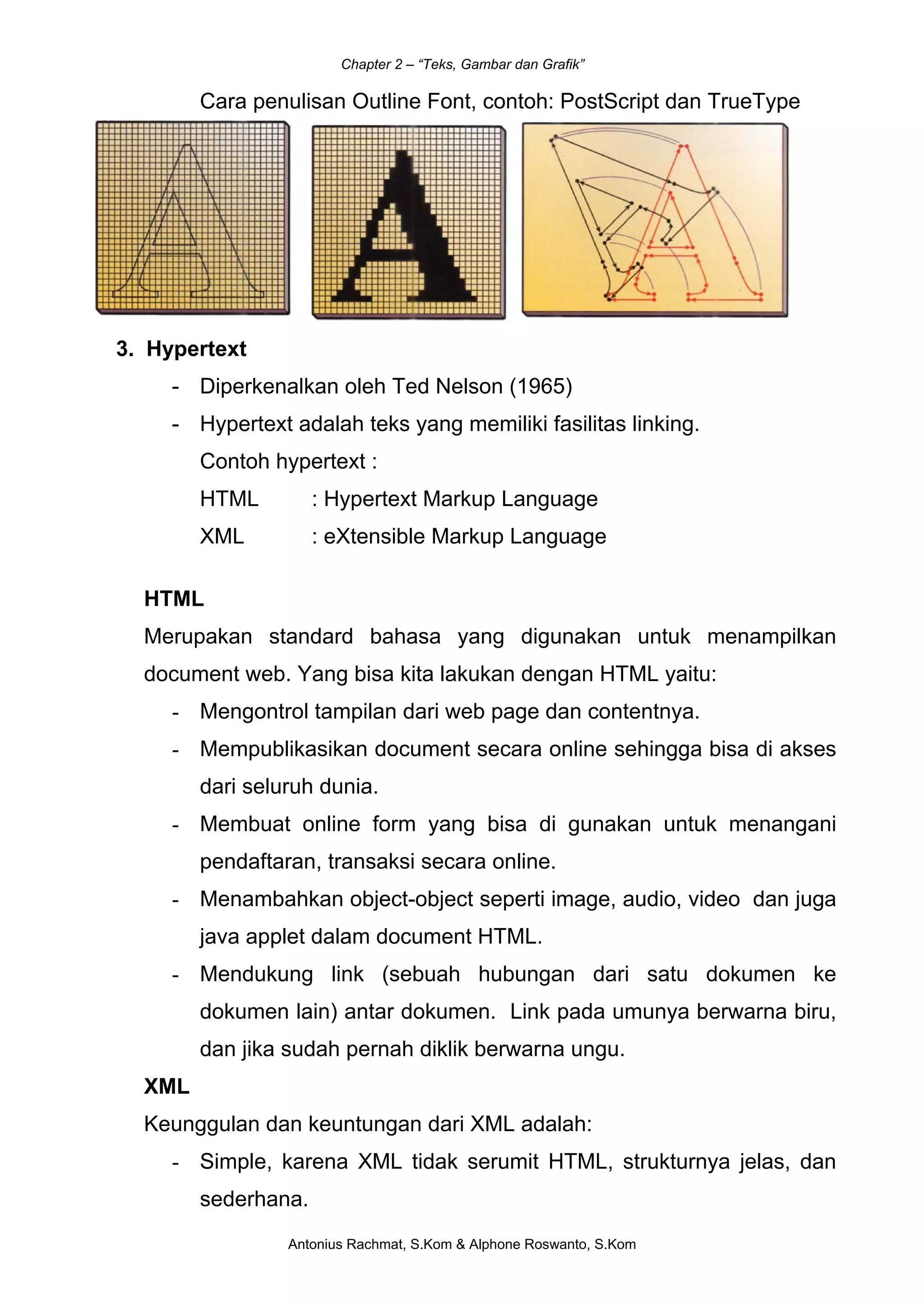 Tim (TEKNOLOGI INFORMASI MULTIMEDIA) ujian multimedia teks dan-gambar | PDF