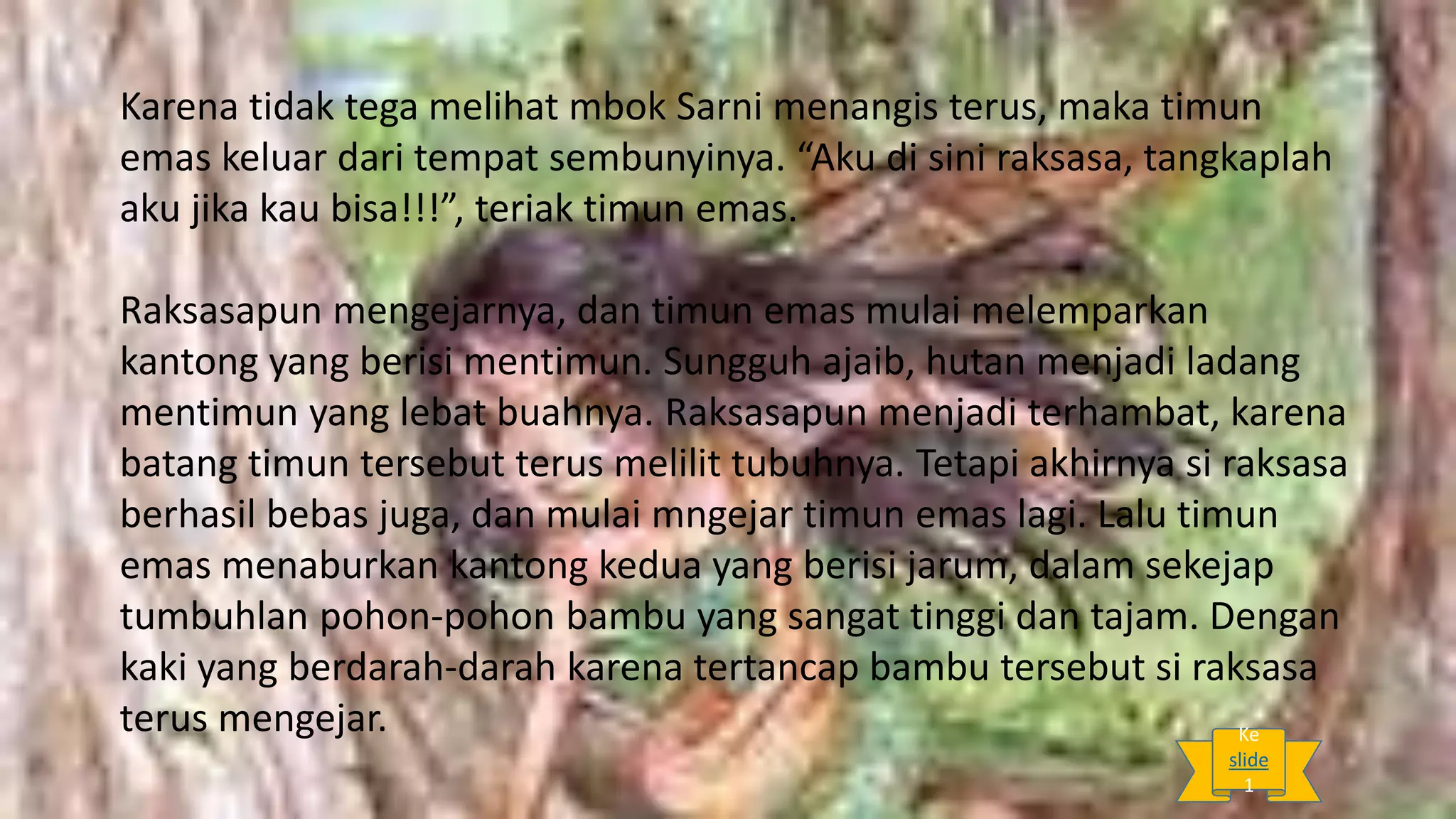 presentasi Timun Mas | PPTX