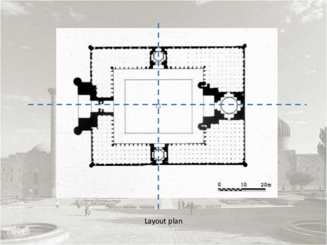 Timurid architecture - Ulugh Beg Madrasa, The Bibi Khanum Mosque, Aq