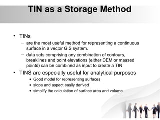 TIN IN GIS | PPT