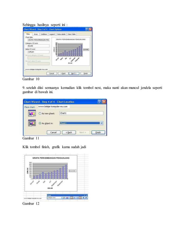Tugas TIP : Prosedur-prosedur dalam ms.excel | PDF