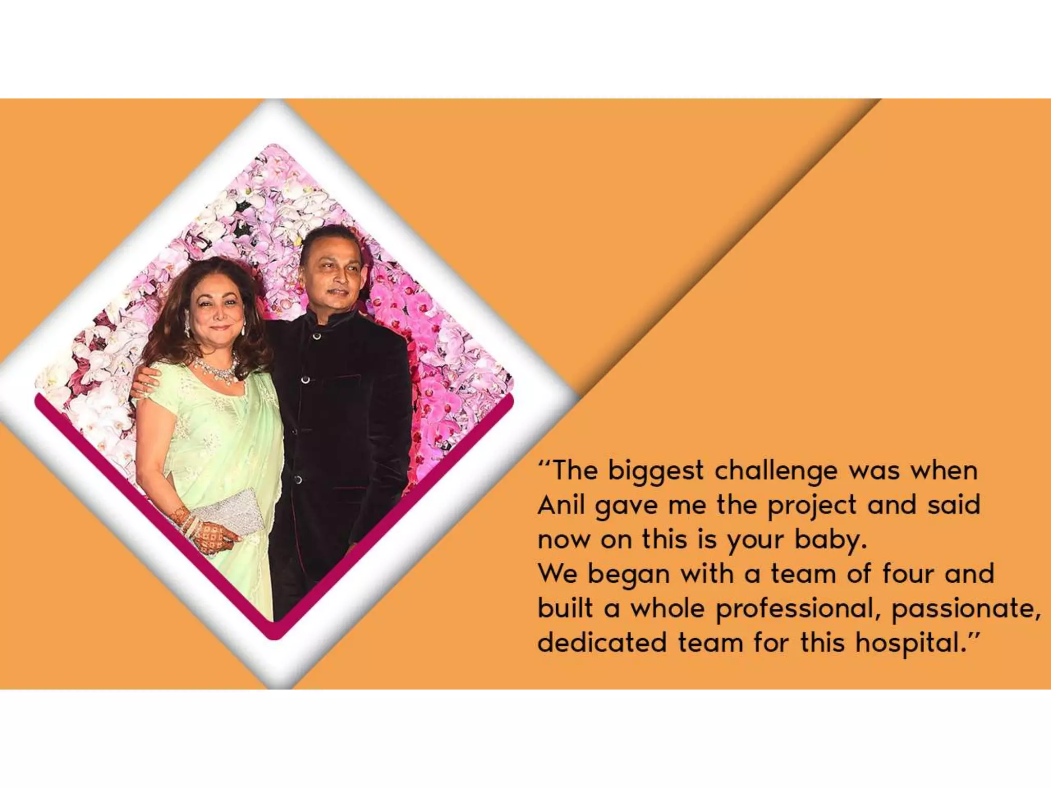 Tina Ambani's Goals for Kokilaben Dhirubhai Ambani Hospital | PPT