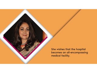 Tina Ambani's Goals for Kokilaben Dhirubhai Ambani Hospital | PPTX