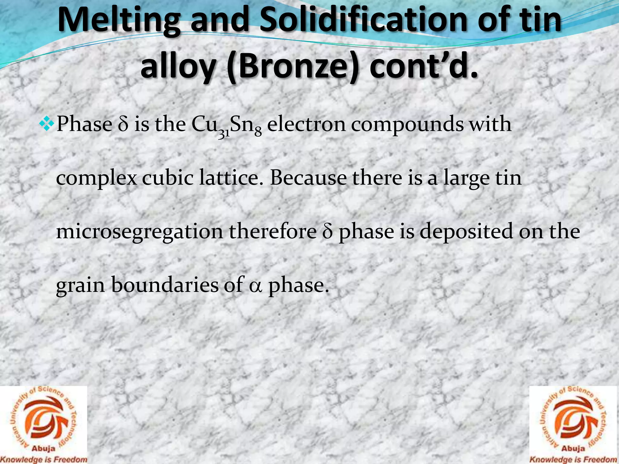 Tin and it’s alloy | PPTX