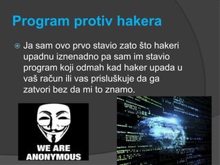 Tin butorac sigurnost | PPT