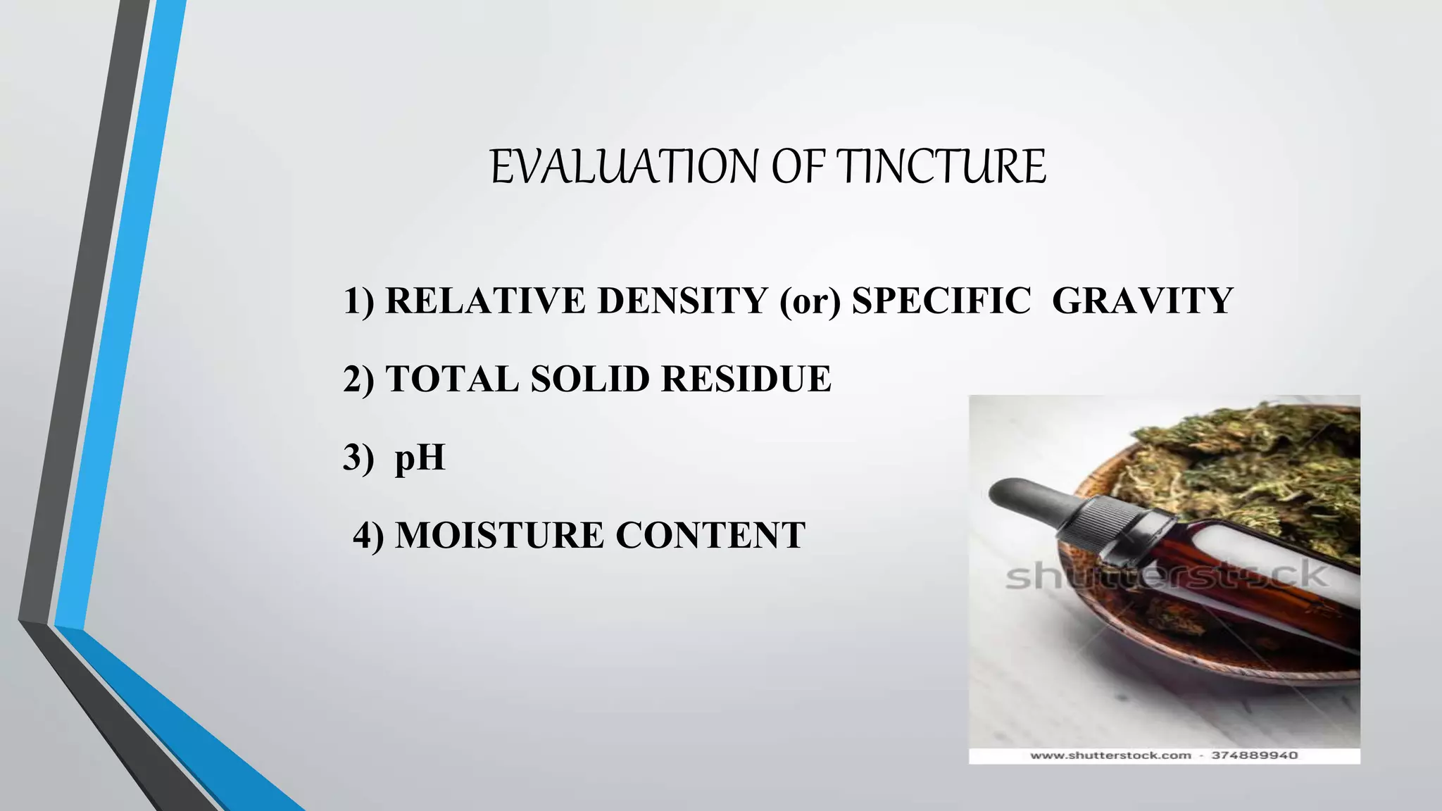 Tincture - Pharmaceutical technology-I | PPTX