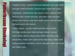Tindakan operatif pada abortus dengan kuretase kelompok 4 | PPTX