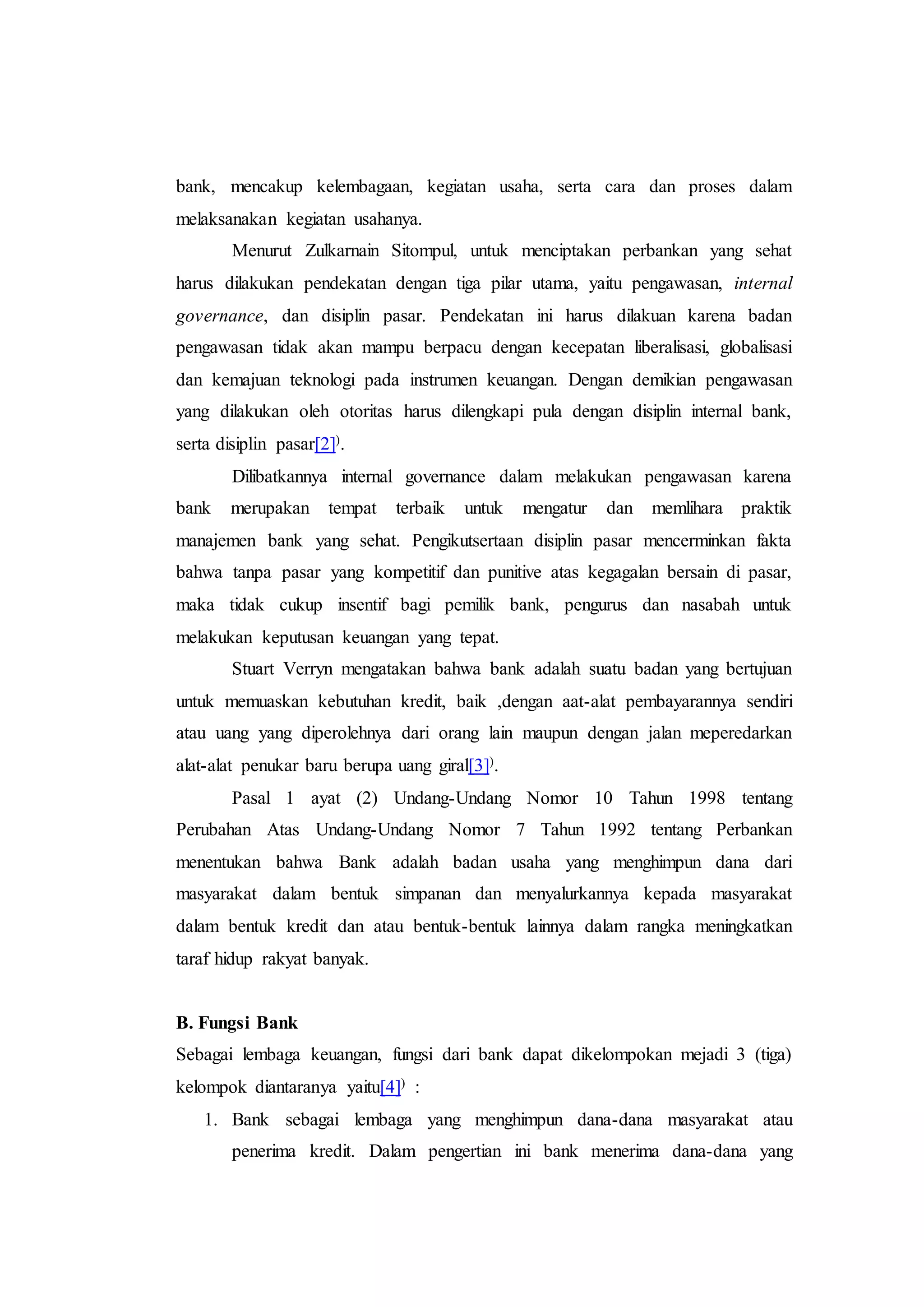 Tindak pidana perbankan | DOCX