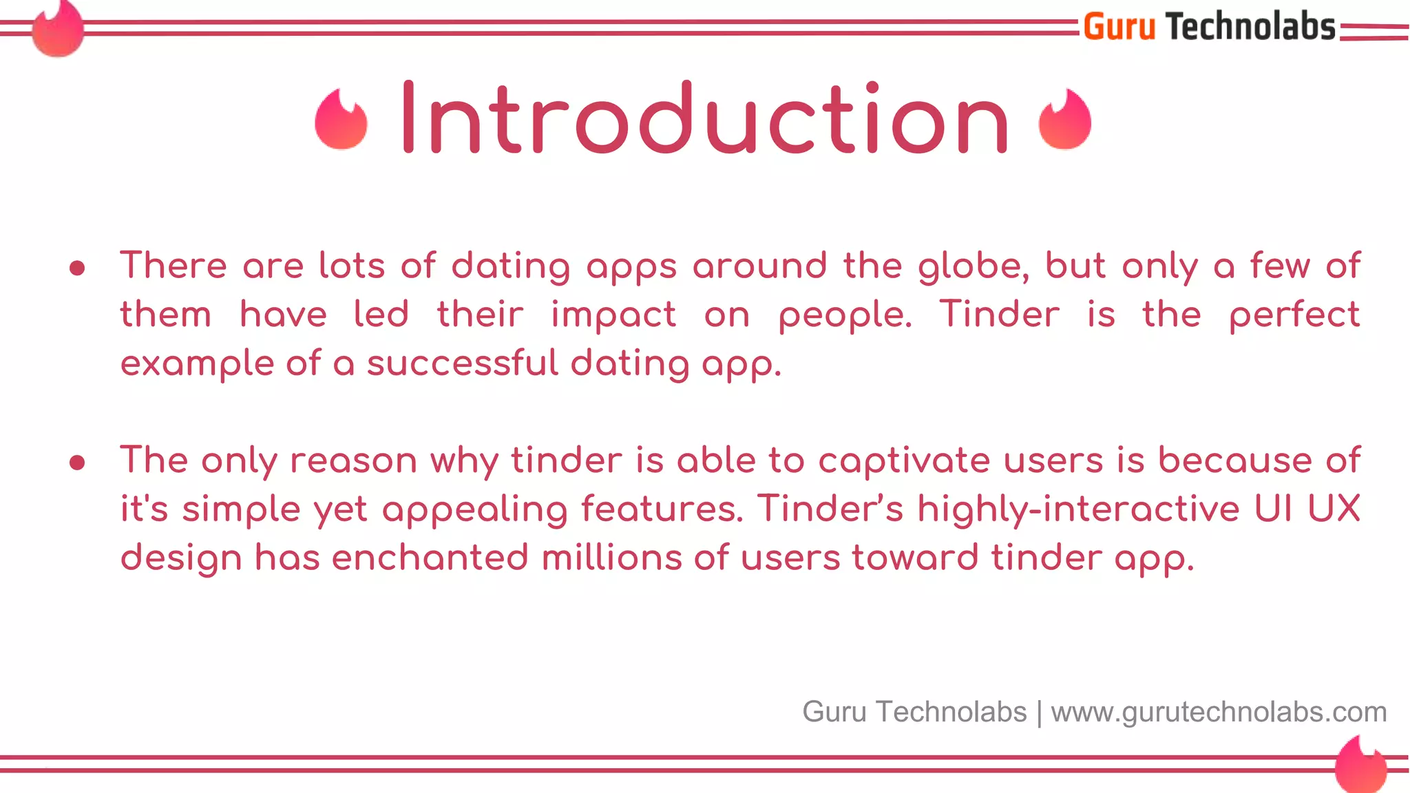 Tinder features a complete and in detail list | PPTX | Social ...