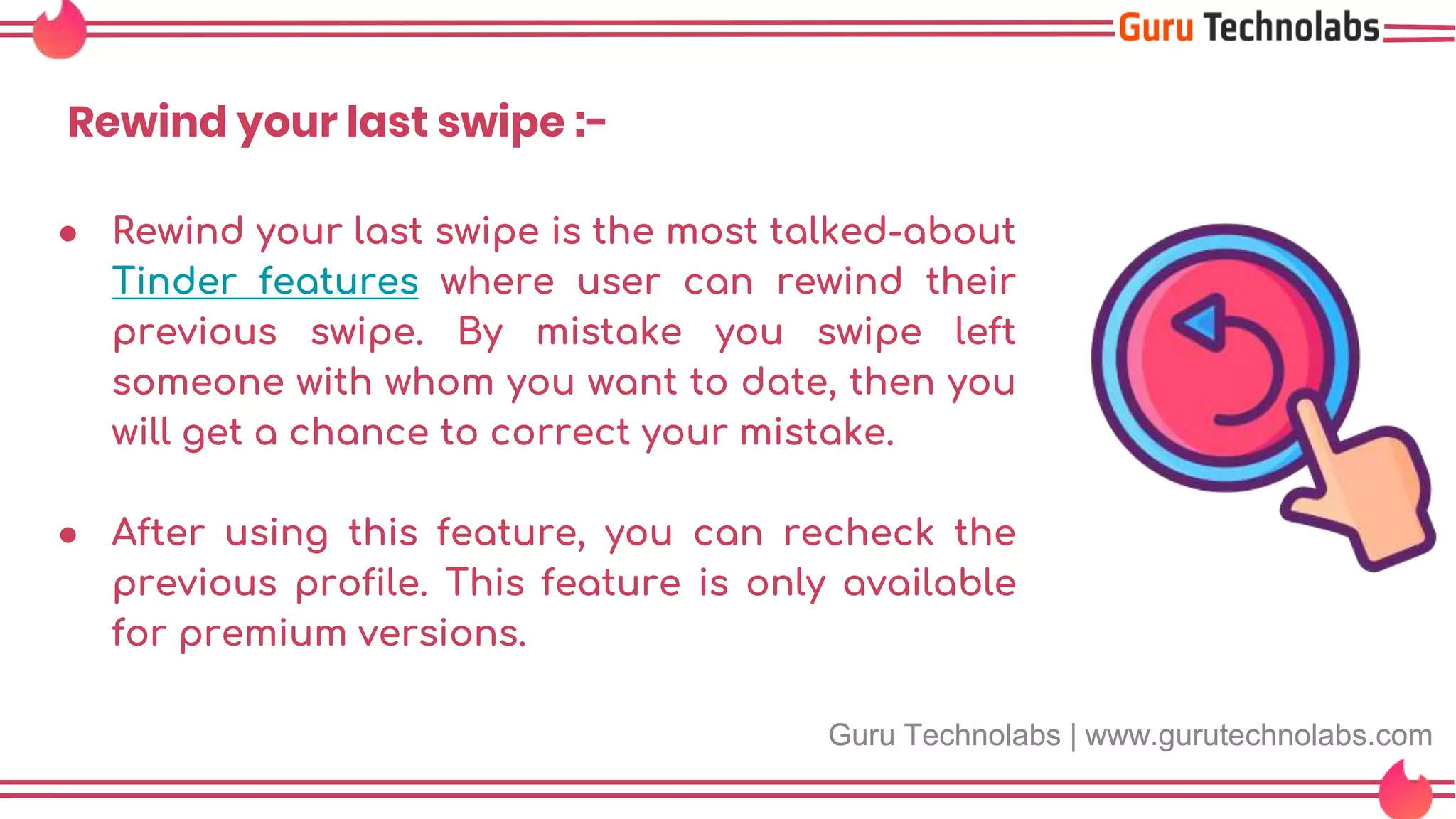 Tinder features a complete and in detail list | PPTX | Social ...