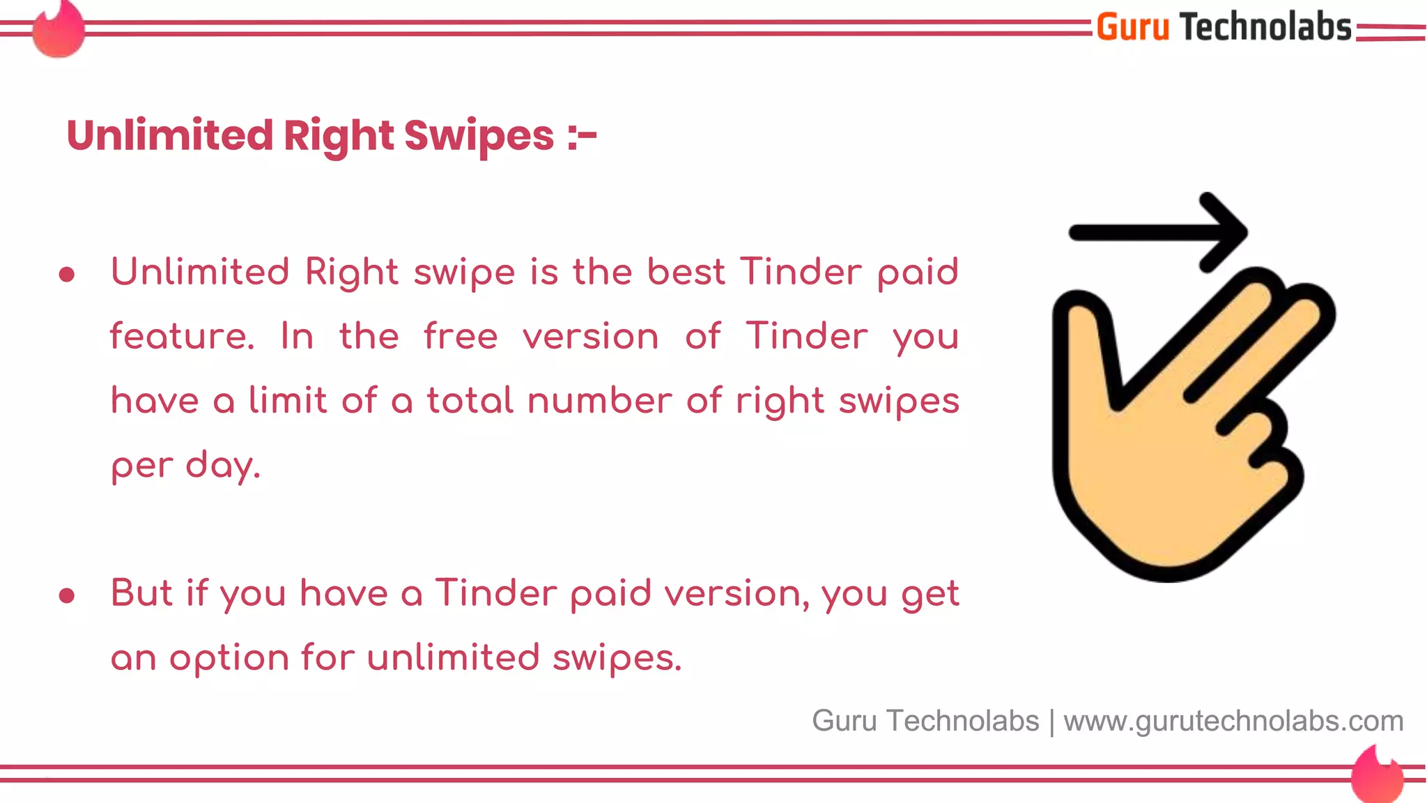 Tinder features a complete and in detail list | PPTX | Social ...