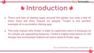 Tinder features a complete and in detail list | PPTX | Social ...