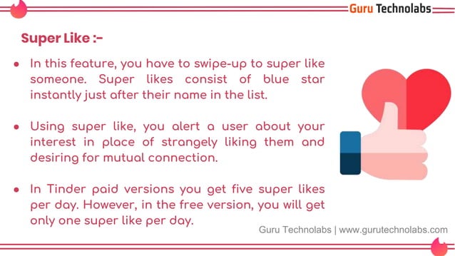 Tinder features a complete and in detail list | PPTX | Social ...