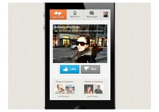 Tinder Pitch Deck | PDF