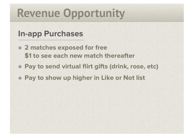 Tinder Pitch Deck | PDF