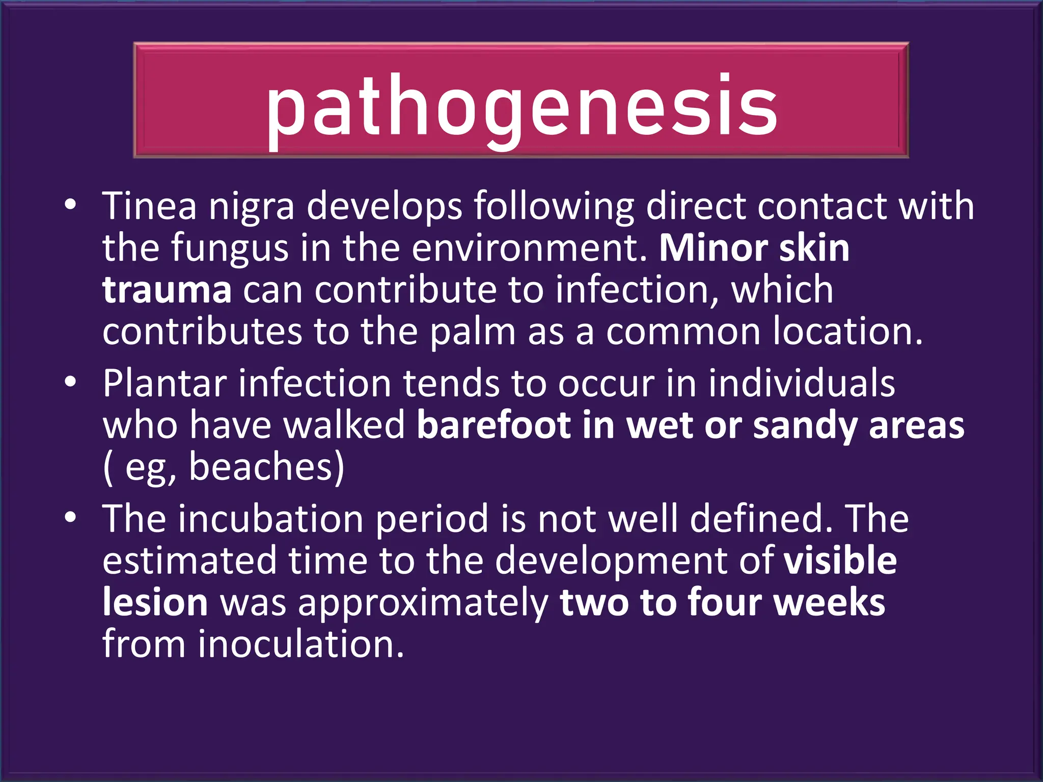Tinea nigra (Hortaea werneckii)ppt .pptx